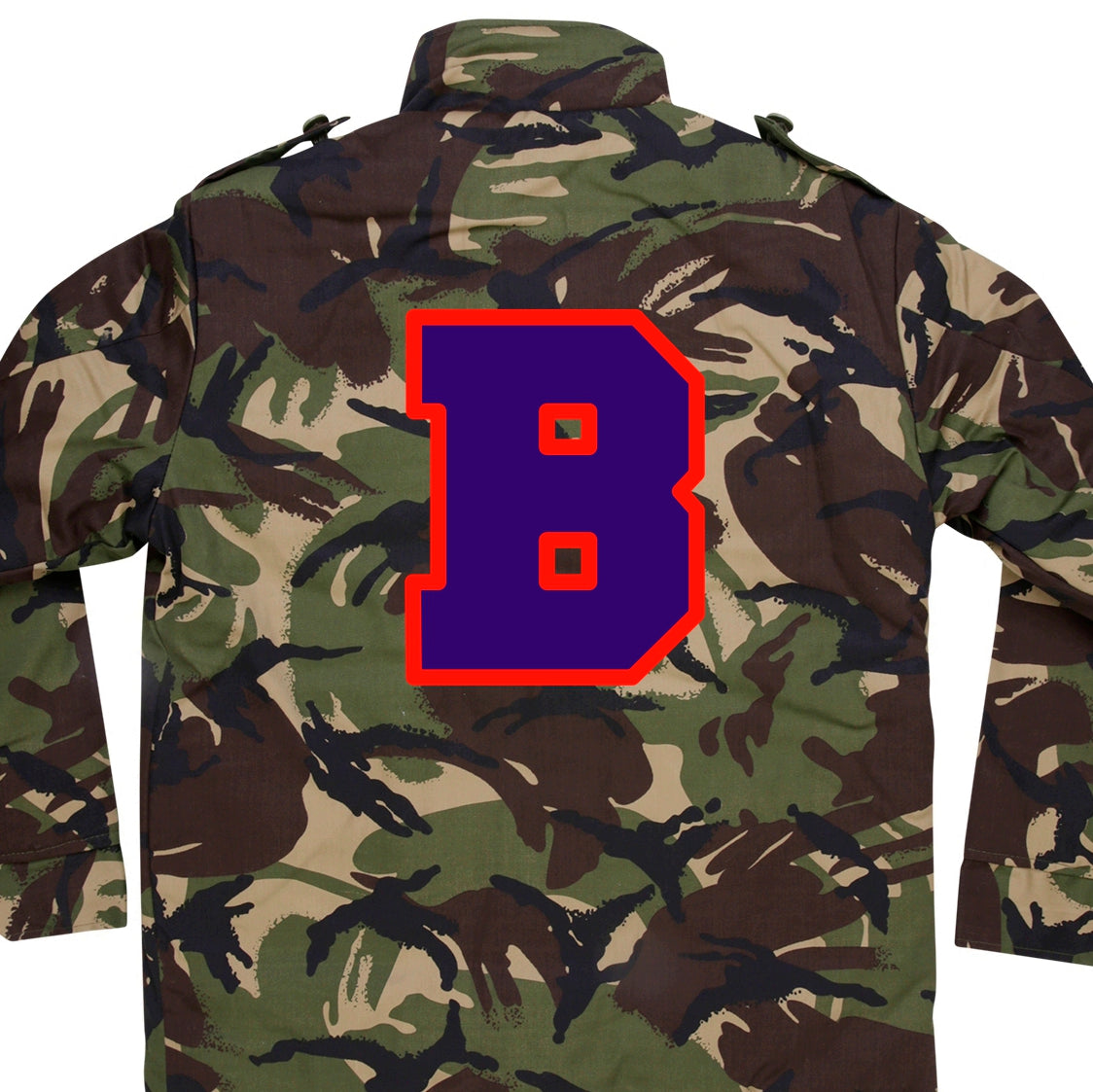 Big Letter Camo Jacket | Gifts for Kids Age – Cat in the Hood